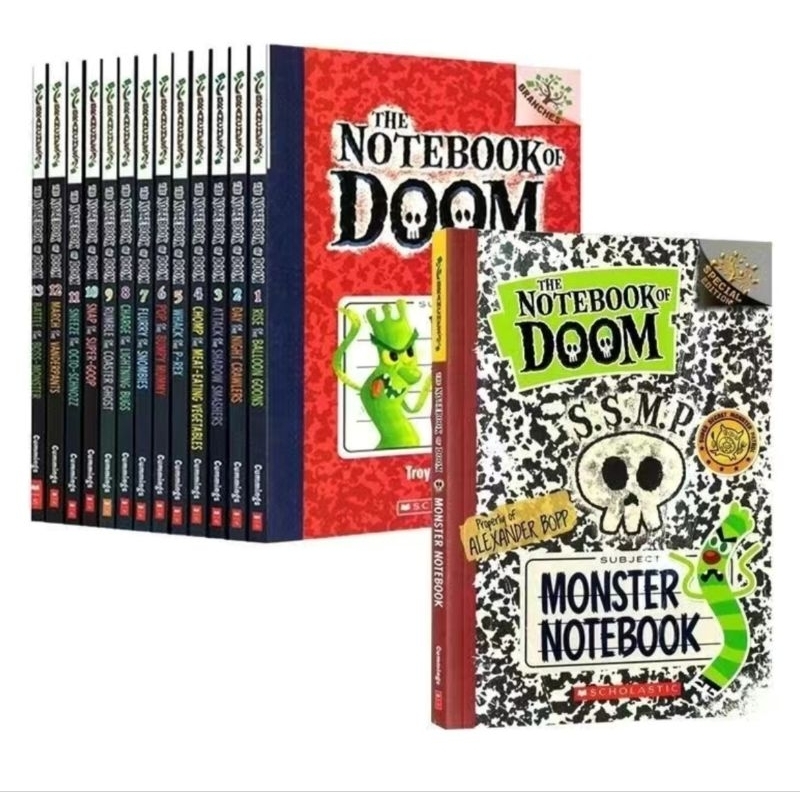 (14 Books) The Notebook Of Doom Story Books | Shopee Malaysia