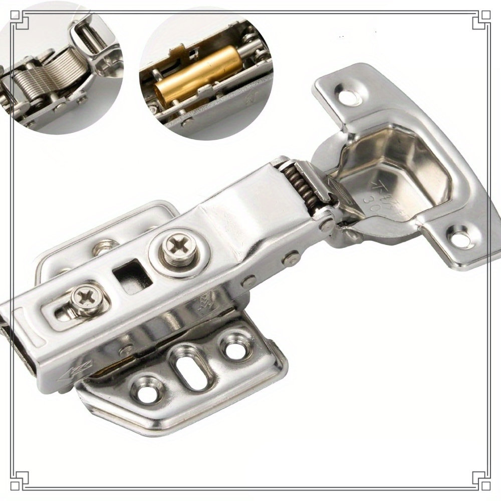 Heavy Duty Furniture Door Hinges Closet Cabinet Door Hinge Concealed ...