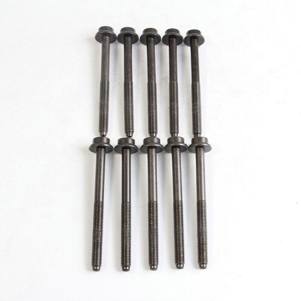 WHT000912 CYLINDER HEAD BOLT SET x10 FOR AUDI A1 A3 VW POLO TIGUAN ...