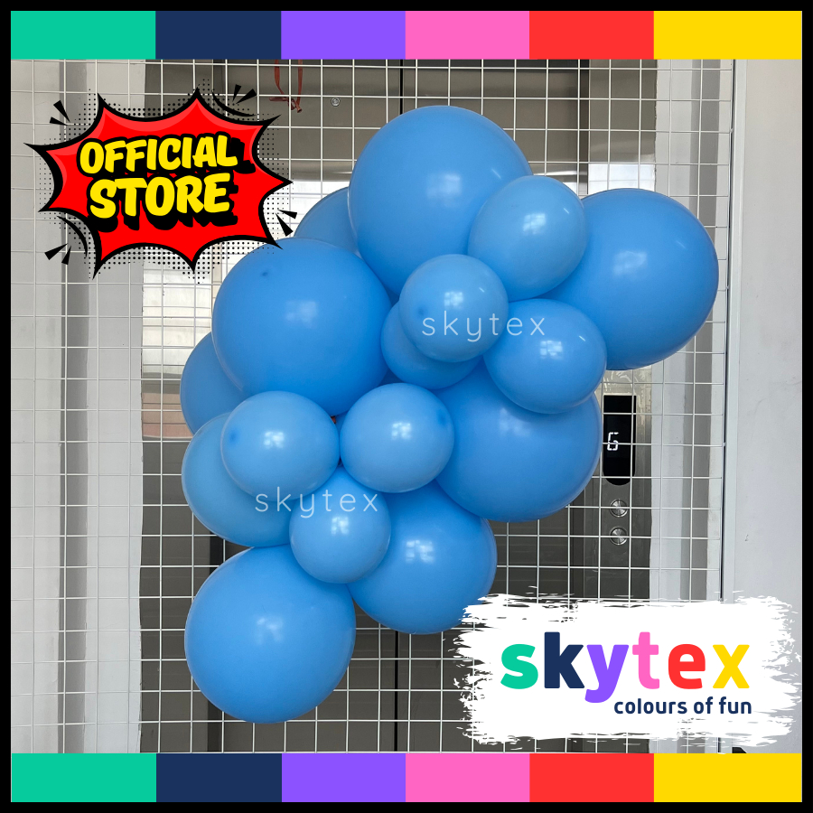 SKYTEX - Standard LIGHT BLUE Color Balloons (SKX) | Shopee Malaysia