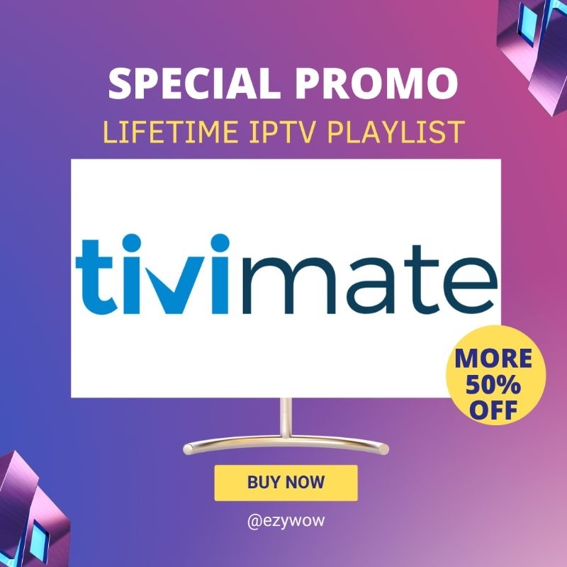 7000++ TIVIMATE IPTV PLAYER LIFETIME PLAYLIST SERVICE ENTERTAINMENT ...