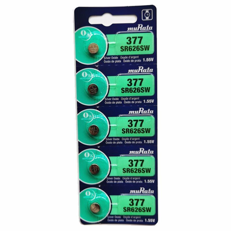 Sony 377 371 364 SR626SW SR626 1.55V Watch Battery Button Coin Cell ...