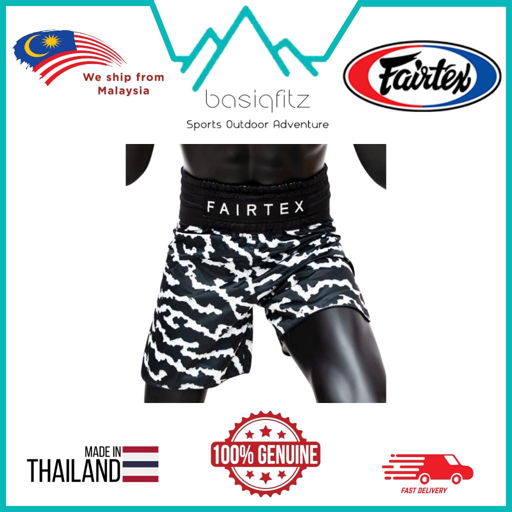 Fairtex BT2004 Boxing Trunks Muay Thai Boxing Shorts Seluar Tinju ...