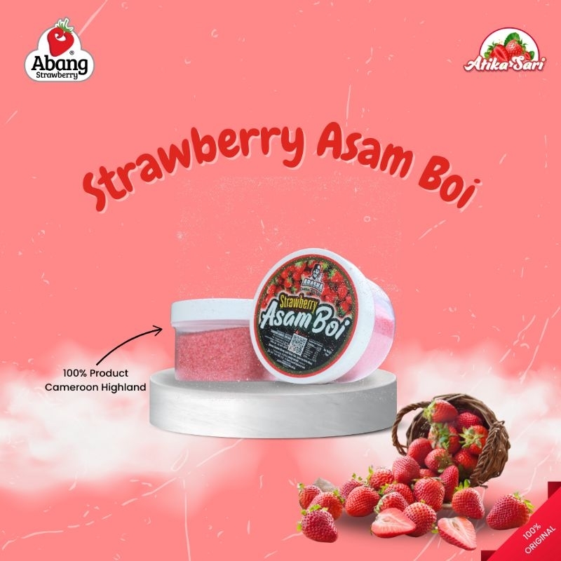 Asam Boi Strawberry Cameron Araskha | Shopee Malaysia