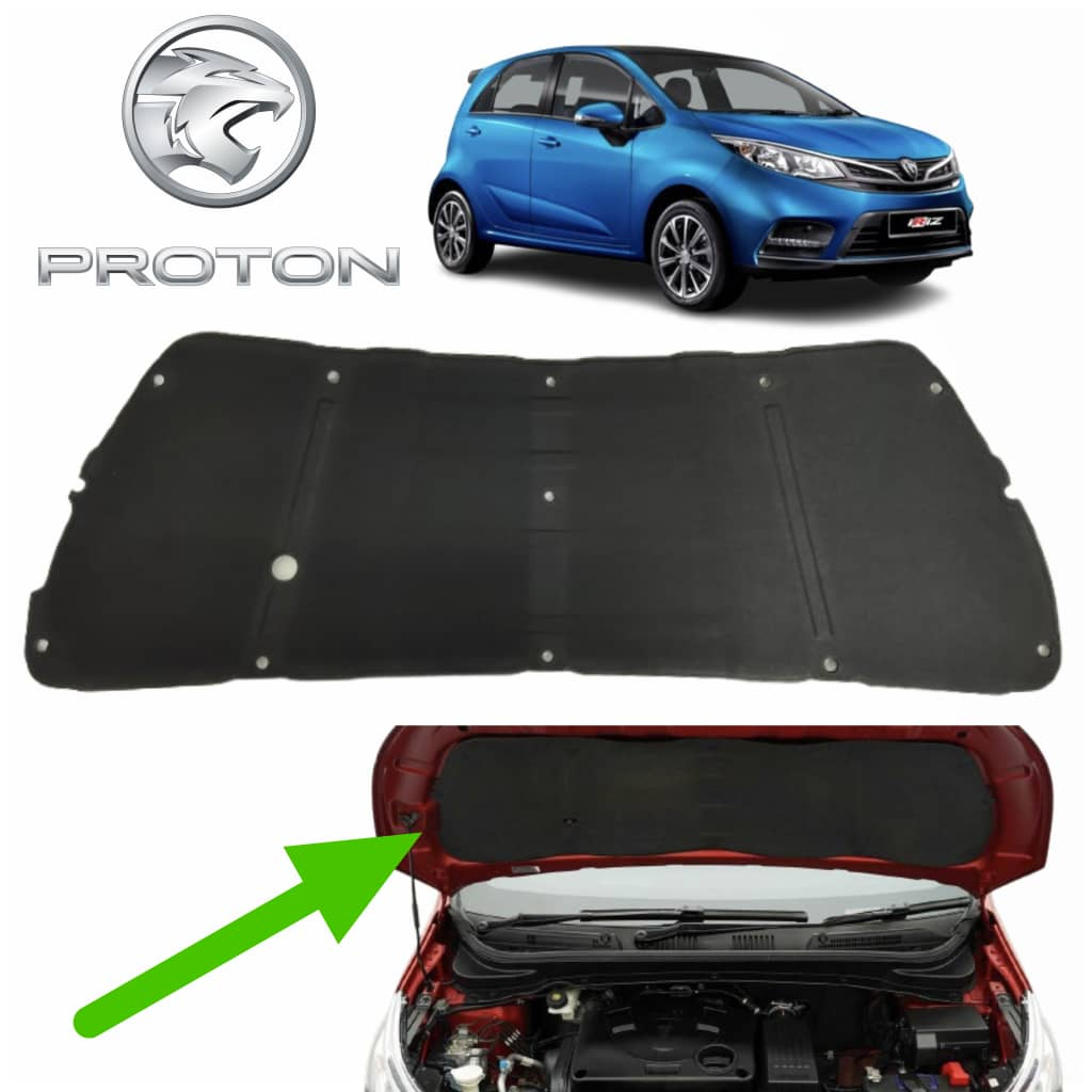 ( Original ) Proton Iriz Front Bonnet Insulator / Insulator Hood ...
