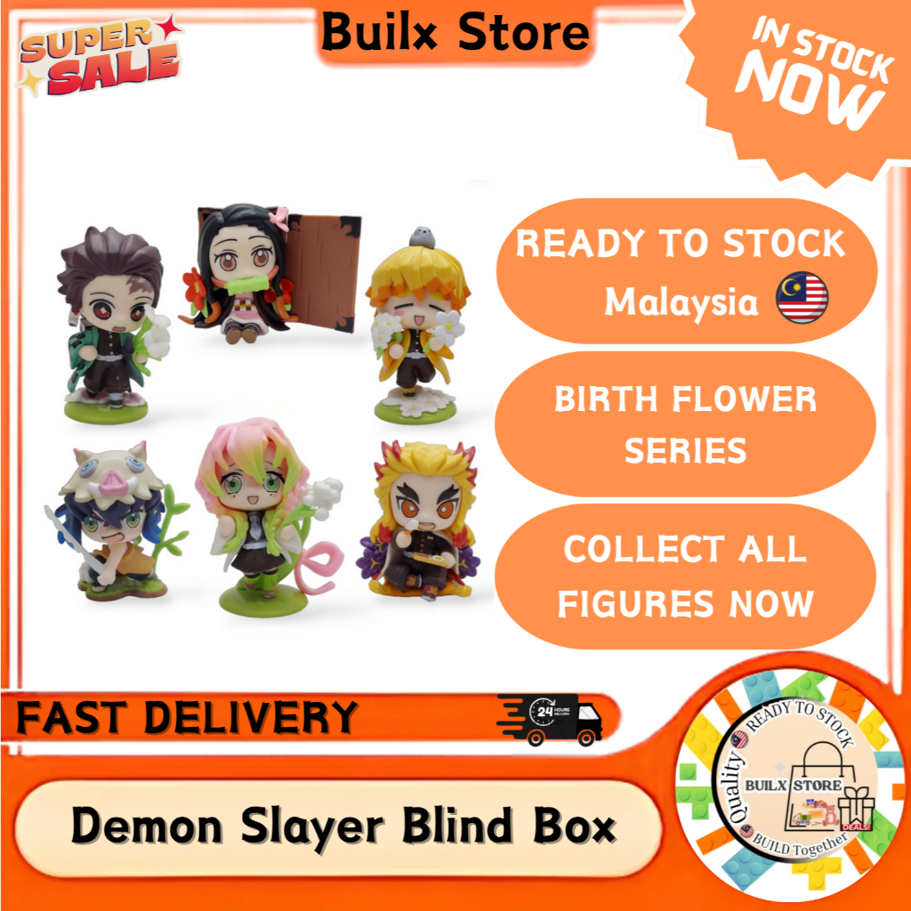 Demon Slayer Birth Flower Series Lucky Blind Box | Shopee Malaysia