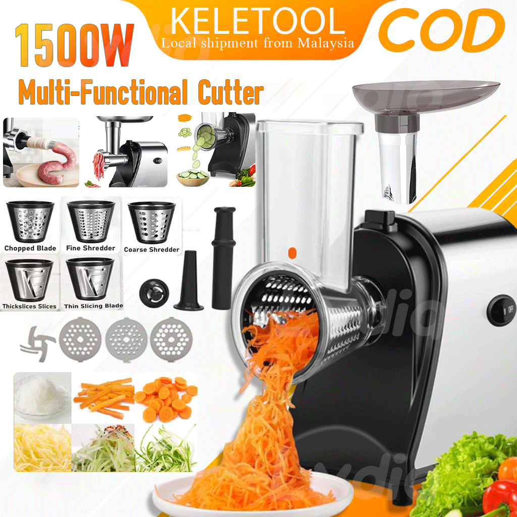 Multifunctional Fruit Slicer Vegetable Chopper Meat Chopper Electric ...