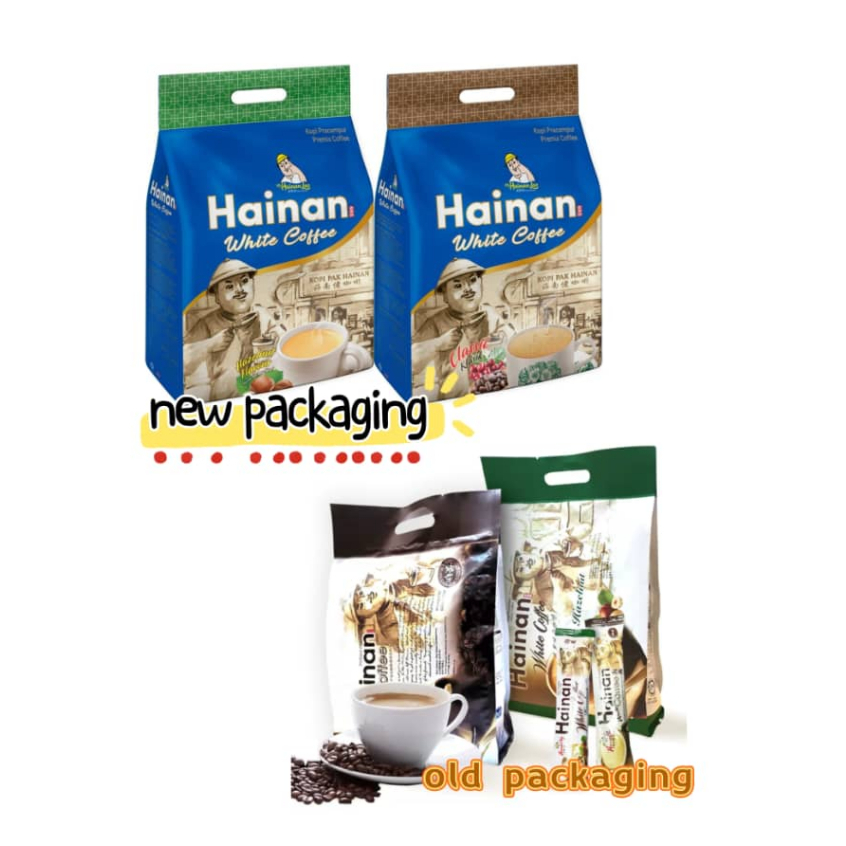 Hainan Lao White Coffee Original/Hazelnut 35g x 15s 海南佬咖啡 | Shopee Malaysia