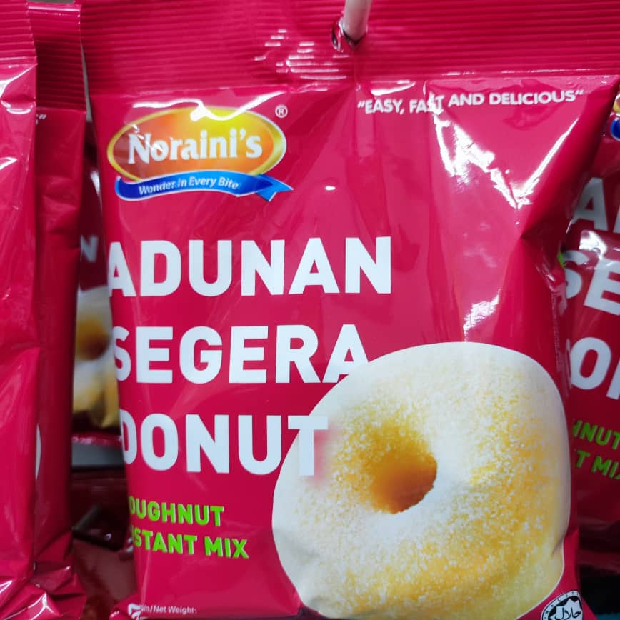 Noraini's Doughnut Instant Mix Adunan Segera Donut 200gram | Shopee ...
