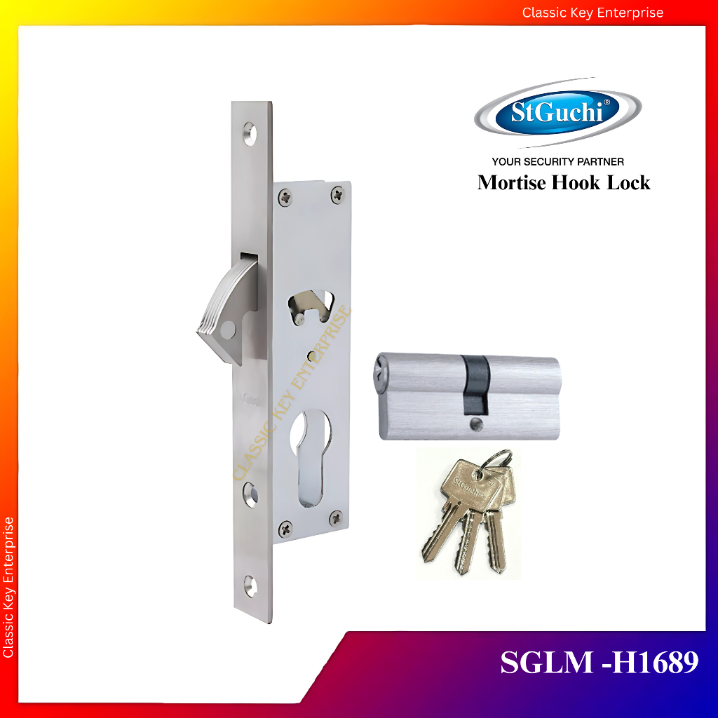 St Guchi Mortise Hook Door Lock SGML-H1689 | Shopee Malaysia