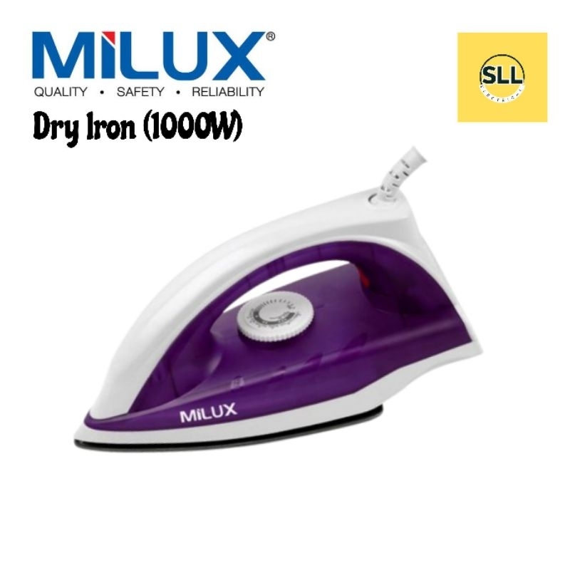 MILUX DRY IRON MDI-1300 (1000W) | Shopee Malaysia
