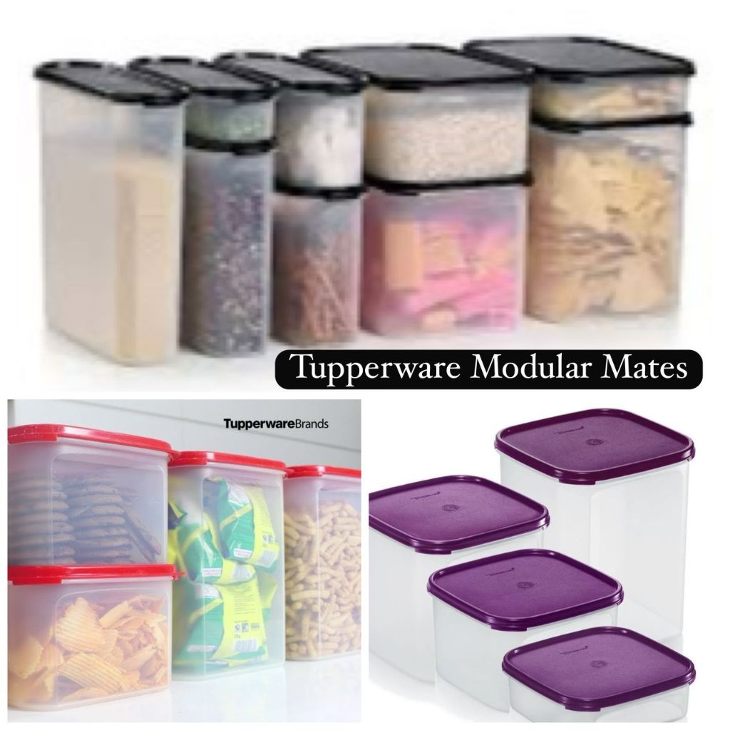 8008 Tupperware MM Modular Mates Square 2.5L- Ready Stock | Shopee Malaysia