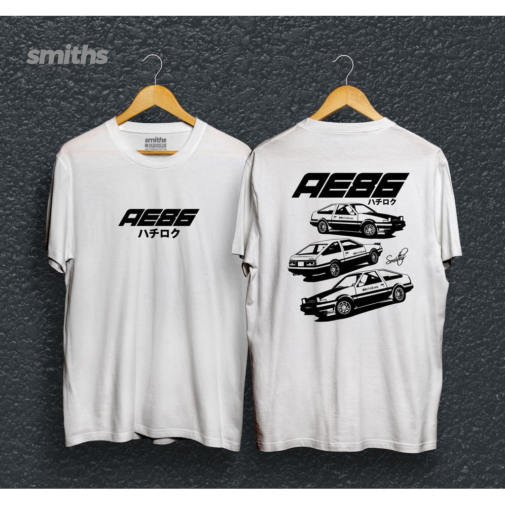 Toyota Ae86 Initial D Shirt Smiths Clothing | Shopee Malaysia