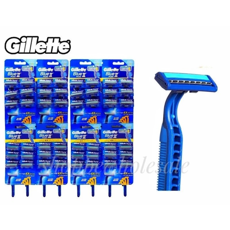 GILLETTE BLUE 2 PLUS DISPOSABLE RAZOR (1PCS) | Shopee Malaysia