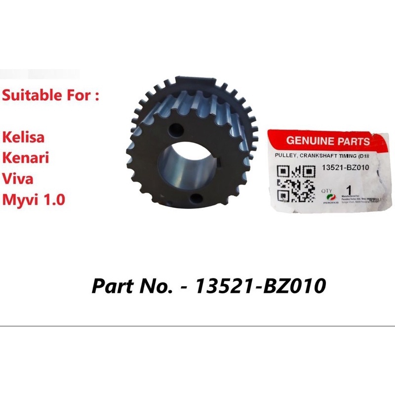 ORIGINAL PART PERODUA TIMING GEAR (LOW) FOR PERODUA KELISA , KENARI ...