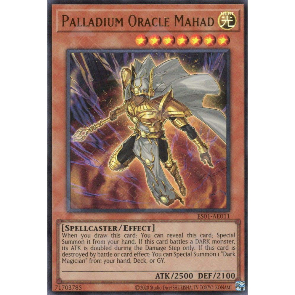 YUGIOH ES01-AE011 Palladium Oracle Mahad | Shopee Malaysia