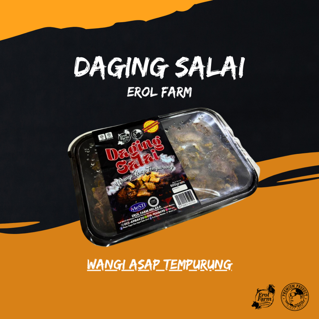 EROL FARM DAGING SALAI WANGIAN ASAP TEMPURUNG | Shopee Malaysia