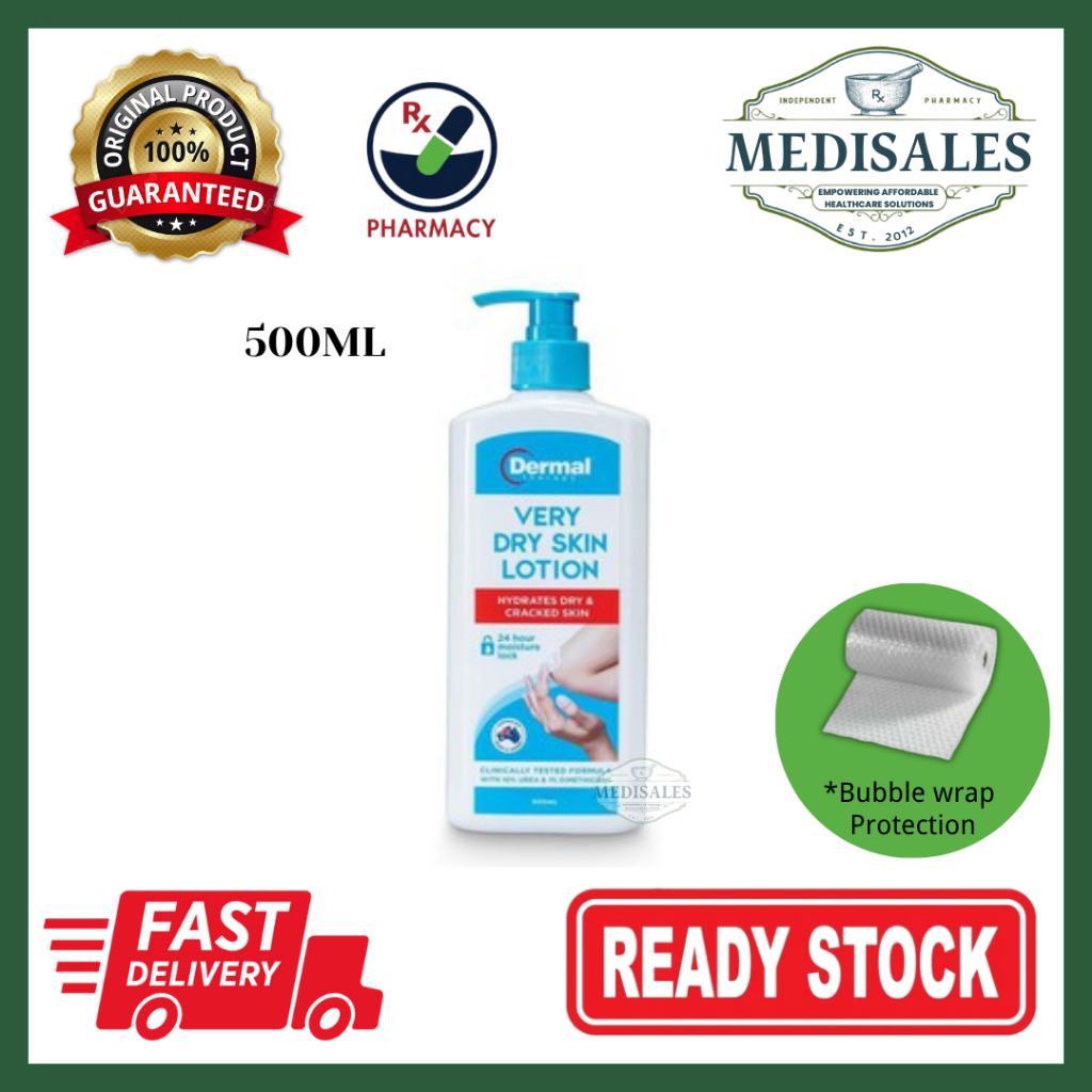 DERMAL THERAPY VERY DRY SKIN LOTION 500ML | Shopee Malaysia