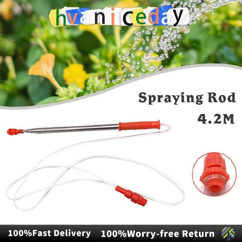4.2m Garden Spray Bar Manual Pressure Sprayer Spray Bar Extended ...