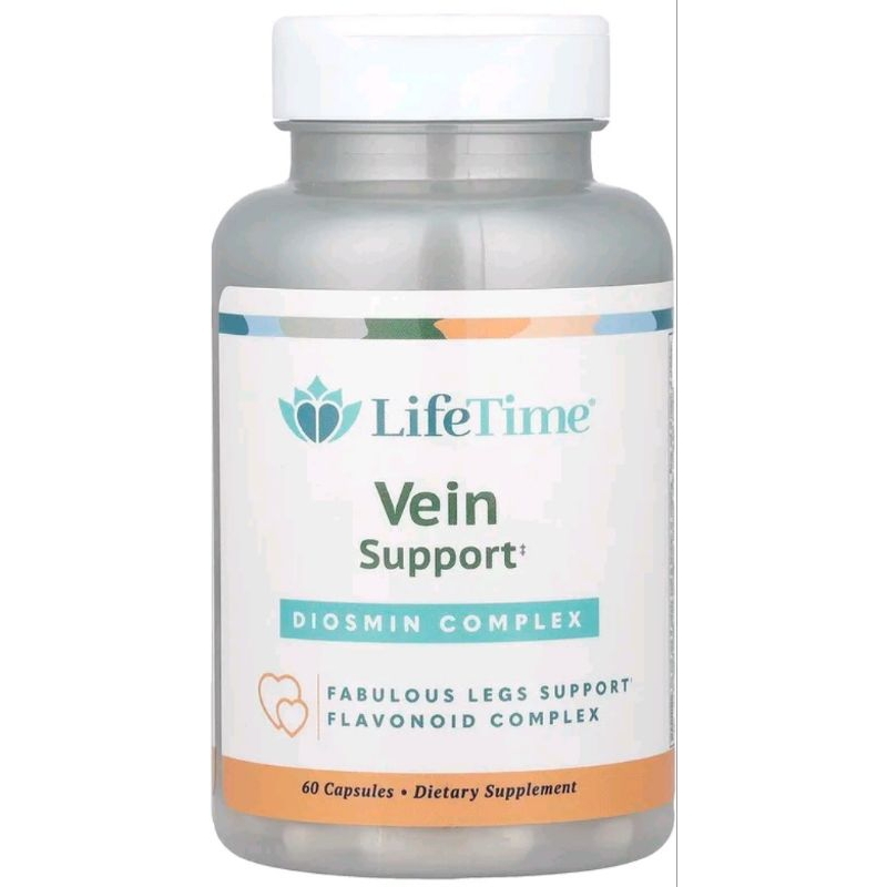 LIFETIME ~Vein Support, Diosmin Complex, 60 Capsules | Shopee Malaysia