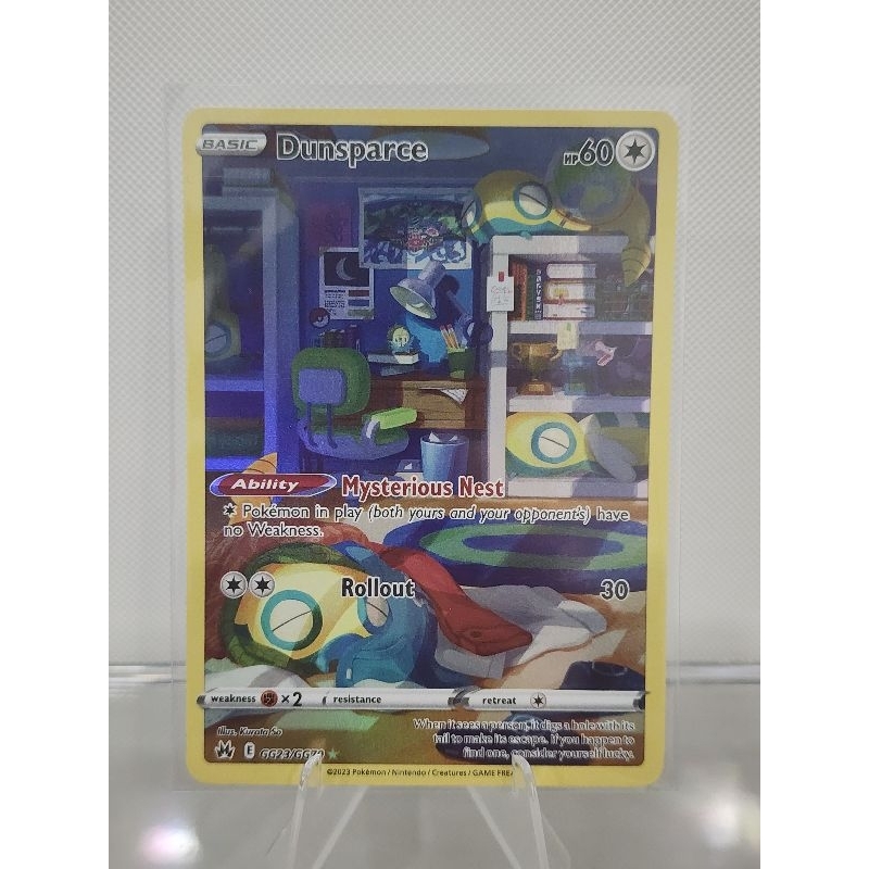 2023 Dunsparce Card (Full Art Holo) | Shopee Malaysia
