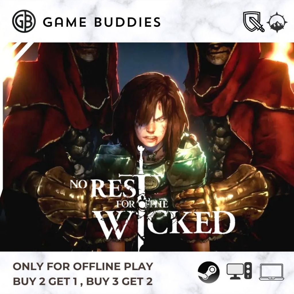 No Rest For The Wicked ( Offline ) Steam PC Original | Shopee Malaysia