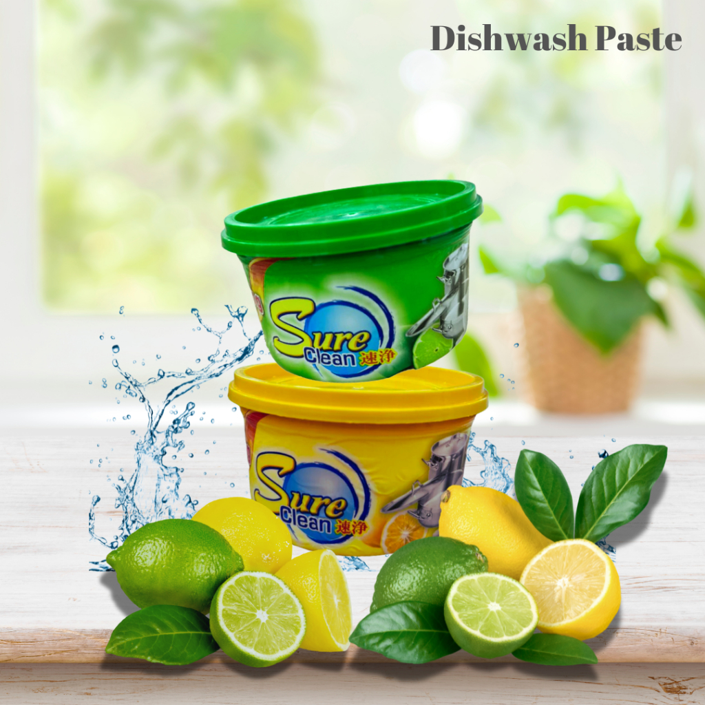 SURE CLEAN DISHWASHING PASTE 500GM | Shopee Malaysia