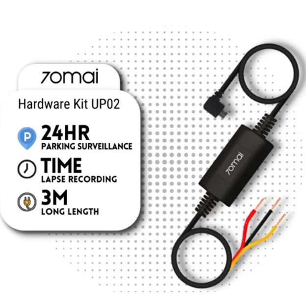 70mai Hardware Kit Hard Wire Fuse Kit UP02 for Various 70mai Dash Cam ...