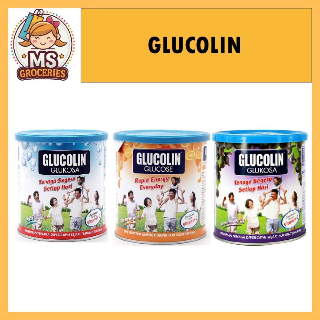 Glucolin Glucose Drink Original/Orange/Grape 420g | Shopee Malaysia
