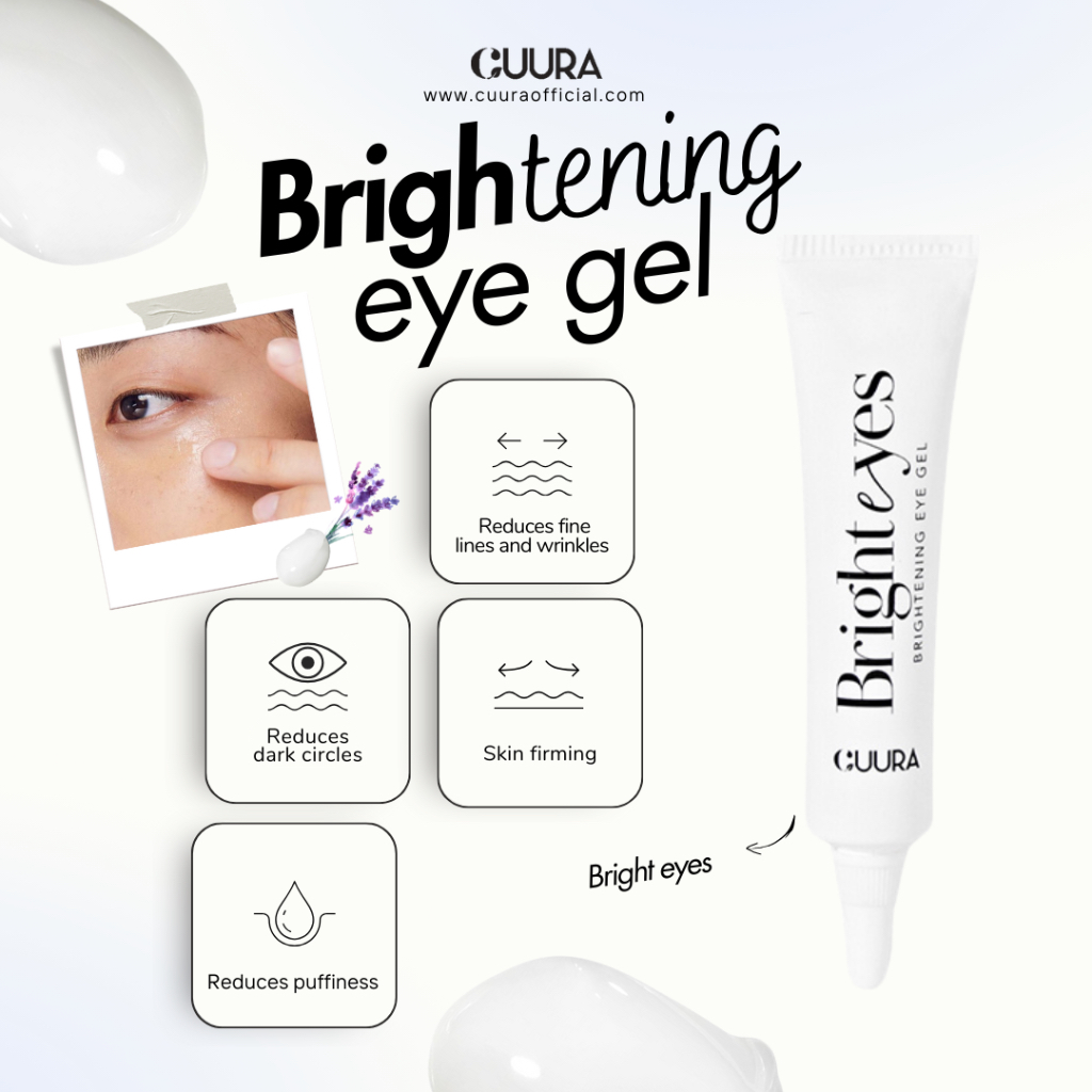 CUURA Bright Eyes (Eyes Gel) EG Skincare - Gel Mata Terang - Treatments ...