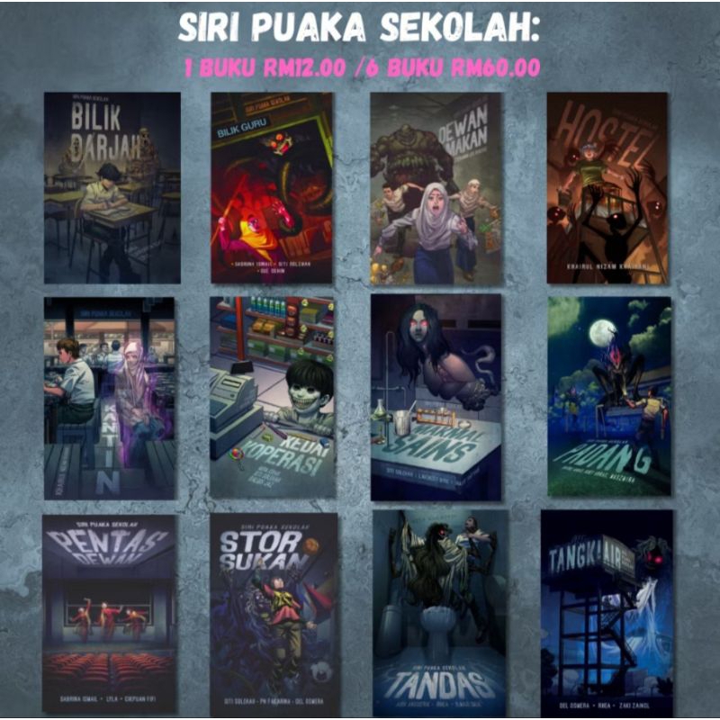Koleksi Siri Puaka Sekolah || Siri Puaka Sekolah Pentas || Dewan ...