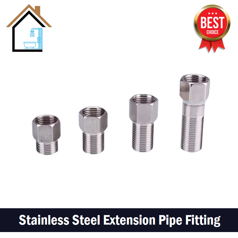 [G15 Series] DN15 SUS 201 Stainless Steel Piping Extension Cold Tap ...