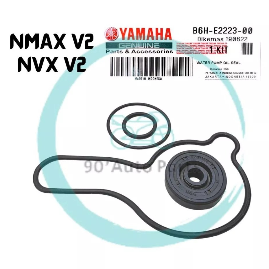YAMAHA NMAX V2 / NVX155 V2 WATER PUMP OIL SEAL SET 0 NOK WATER PUMP ...