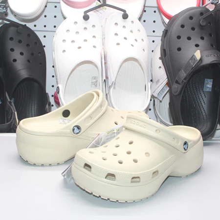 Crocs UNISEX CLASSIC CLOG Crocs Slippers CLASSIC PLATFORM CLOG Thick ...