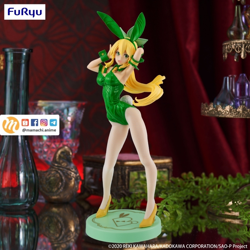【PREORDER RM130】FURYU Sword Art Online BiCute Bunnies Leafa Sylph Color ver. (Original) | Shopee ...