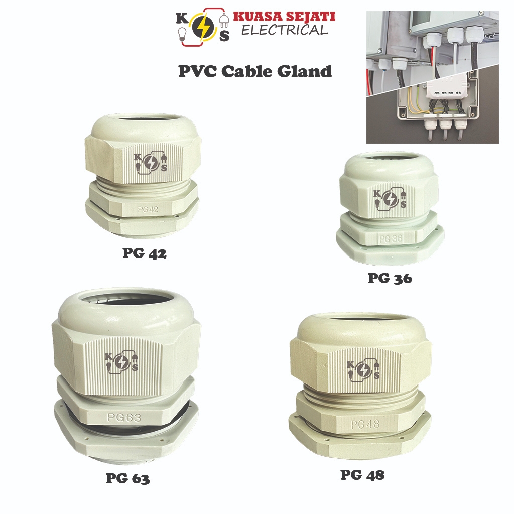 Cable Gland PG Gland Nylon IP68 Waterproof Adjustable Cable Glands PG36 ...