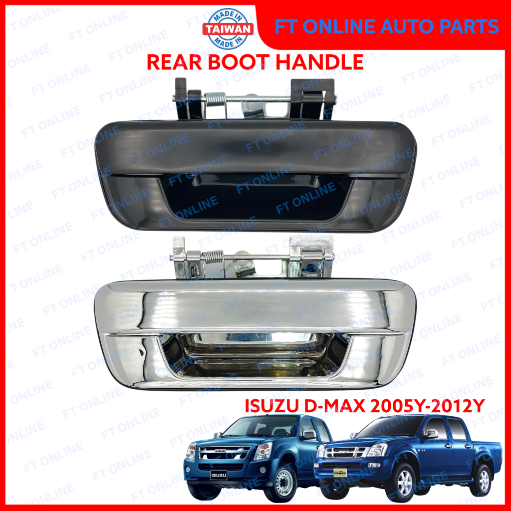 ISUZU D-MAX 2005-2012 TFR TFS HANDLE TAILGATE REAR BOOT BONNET DOOR ...
