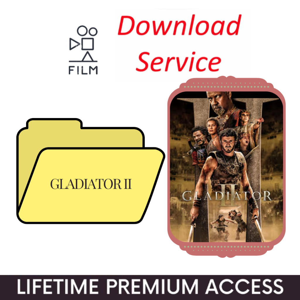 Download Service Gladiator II (2024) HD Film Direct Google Drive Link Digital Service | Shopee ...