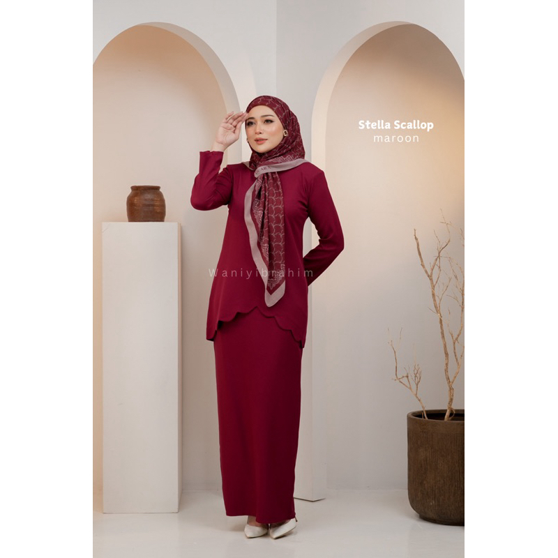 Stella Scallop Mini Moden Raya 2025 | Shopee Malaysia