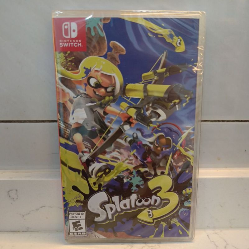 *USED* Nintendo Switch Splatoon 3 (English & Chinese) | Shopee Malaysia