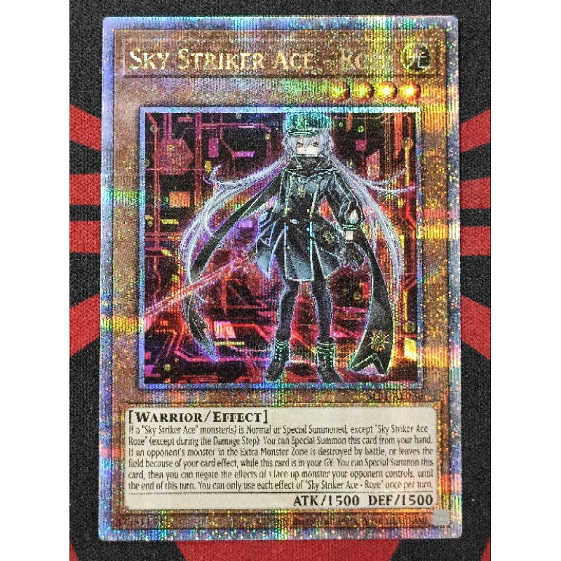 YUGIOH KONAMI SLF1-AE036 Sky Striker Ace - Roze (alternate art)(Quarter Century Secret Rare ...