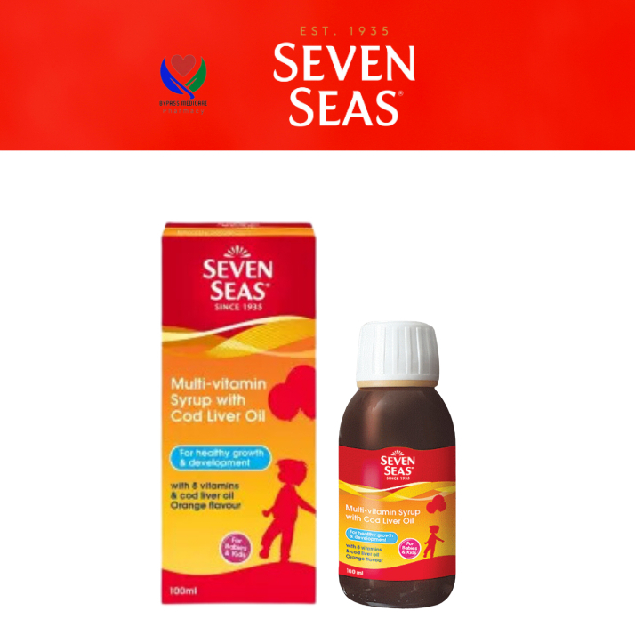 SEVEN SEAS MULTIVITAMIN SYRUP WITH COD LIVER OIL | Shopee Malaysia