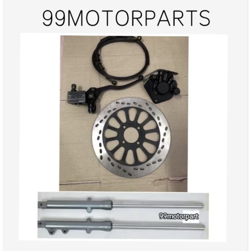 ABSORBER depan disc caliper pump brake hose txr panther txr150 gama ...