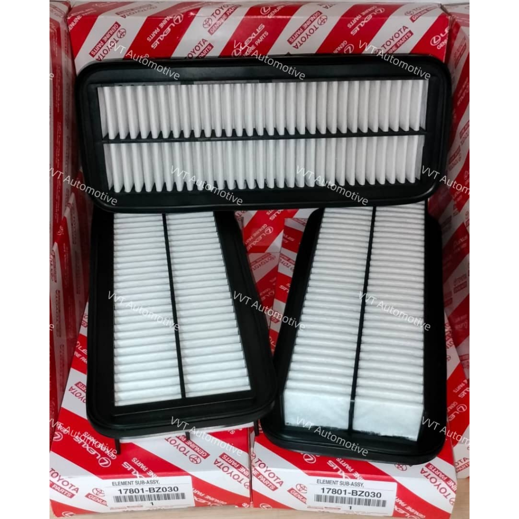 SARAWAK 17801-BZ030 PERODUA MYVI OLD, MYVI LAGI BEST, ALZA AIR FILTER ...