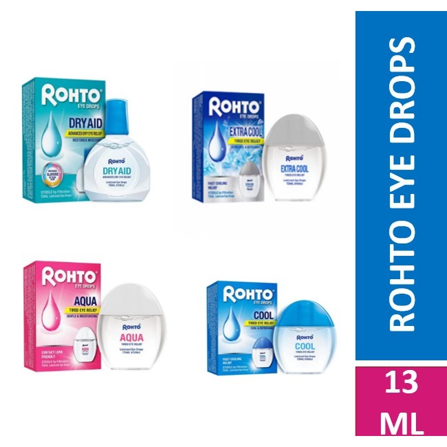 ROHTO EYE DROPS 13ML ( EXP 02/2028 AND ABOVE ) | Shopee Malaysia