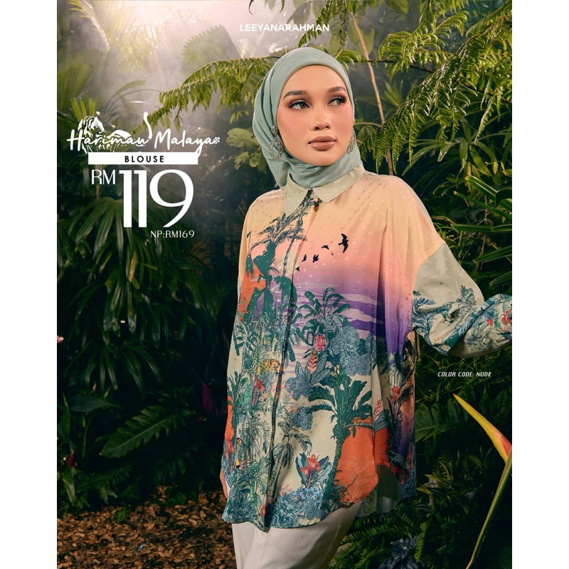 Extra Item‼️ BLOUSE HARIMAU MALAYA by LEEYANARAHMAN (MERDEKA SERIES ...