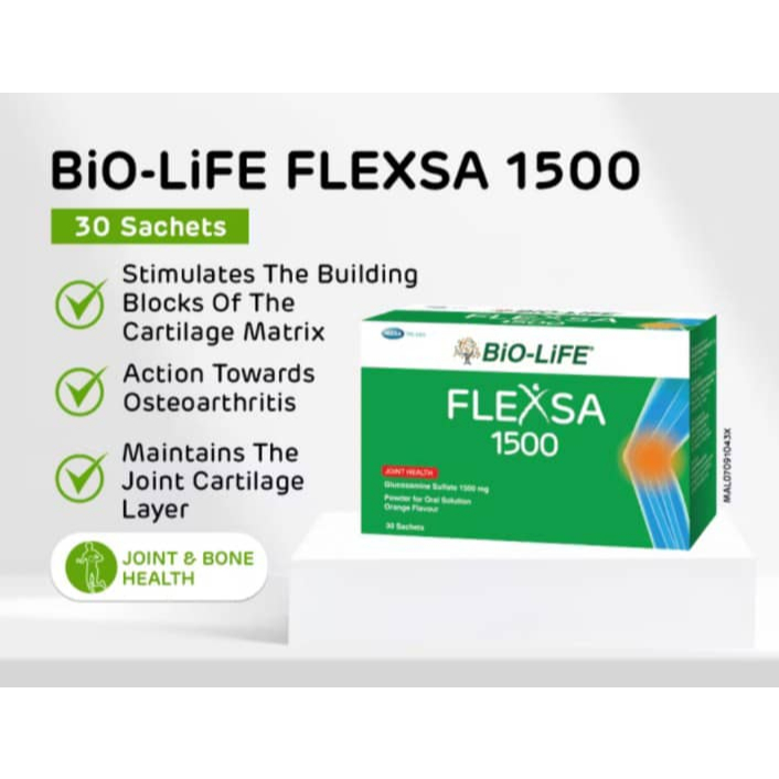 Bio-Life Flexsa 1500mg (30 sachets) | Shopee Malaysia