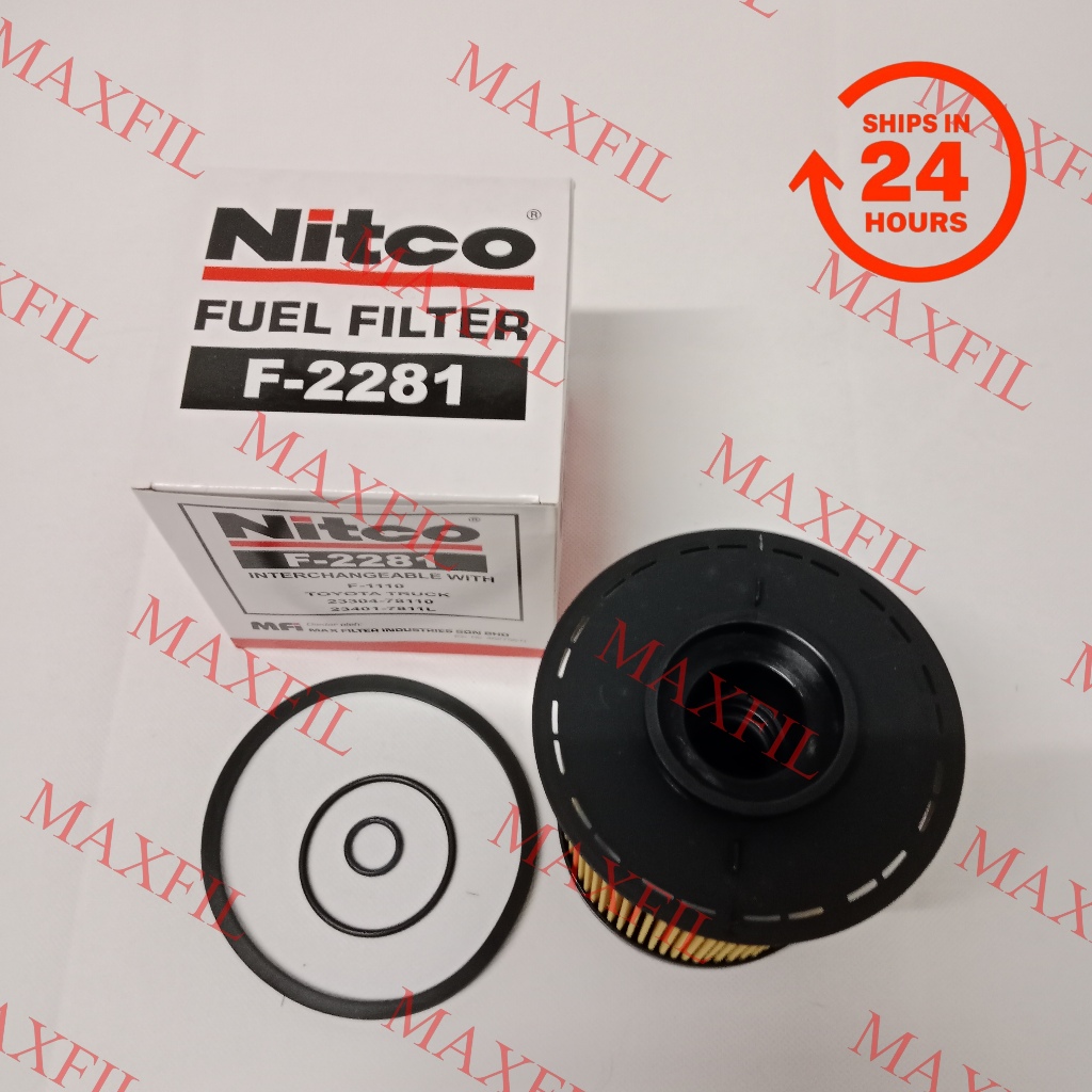 HINO 300 XZU 422R W04D FUEL FILTER NITCO F2281 (23304-78110) OSK F2238 ...