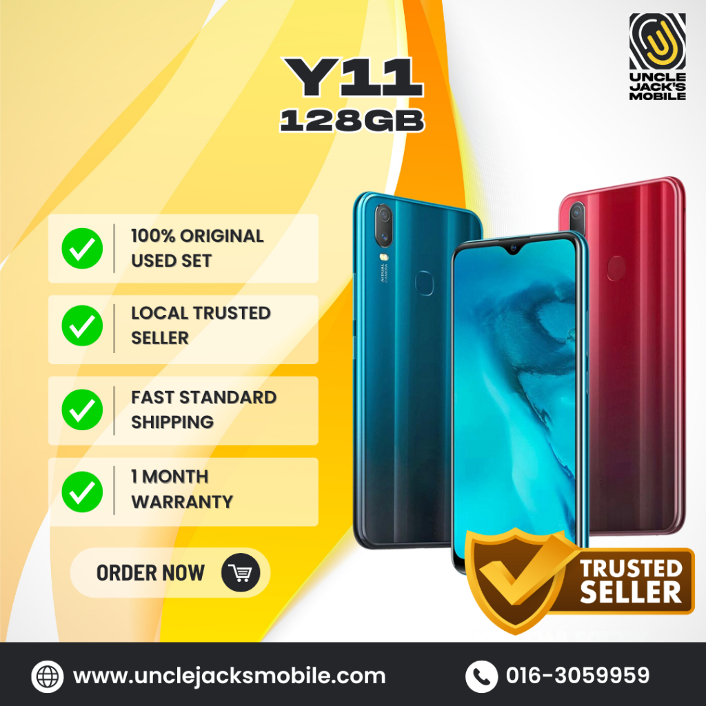 Y11 (6GB+128GB) | USED LIKE NEW | CONDITION GRADE A+ | FREE BOX ...