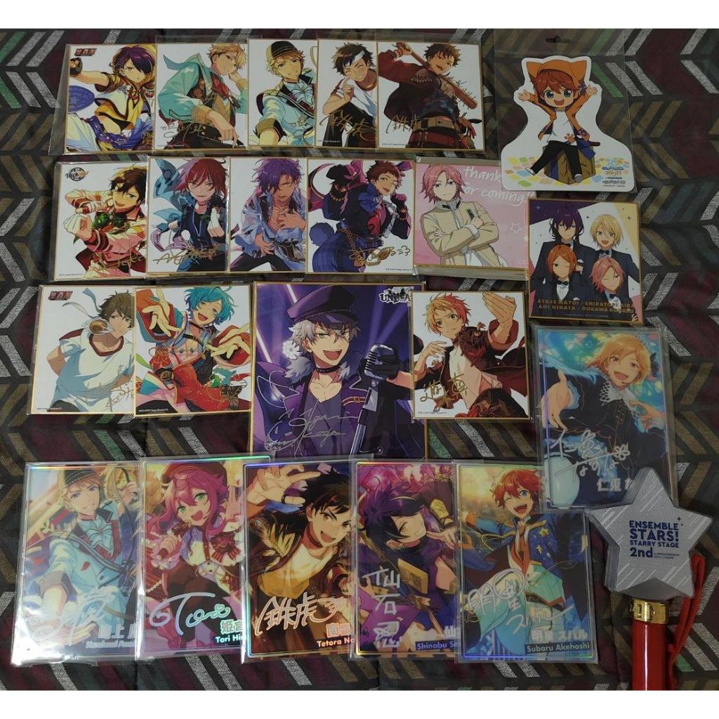 Ensemble Stars Enstars Shikishi Kiryu Kuro Koga Oogami Arashi Narukami